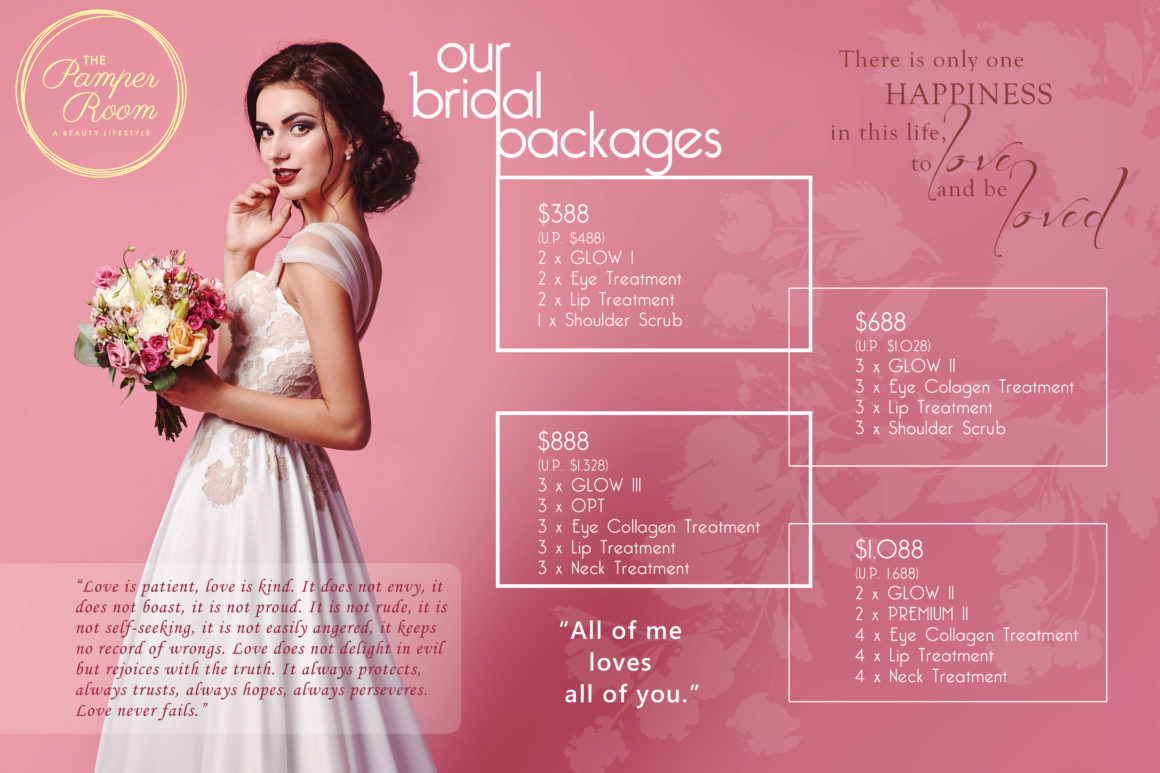 Introducing The Pamper Room Bridal Packages! - The Pamper Room